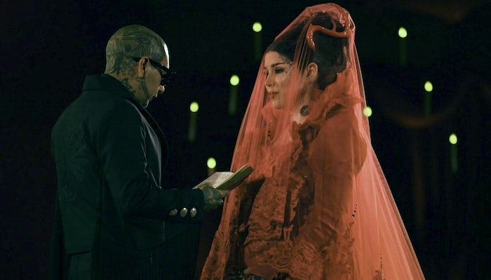Kat Von D shares her wedding video -- "Here's to true love!" - Reality ...