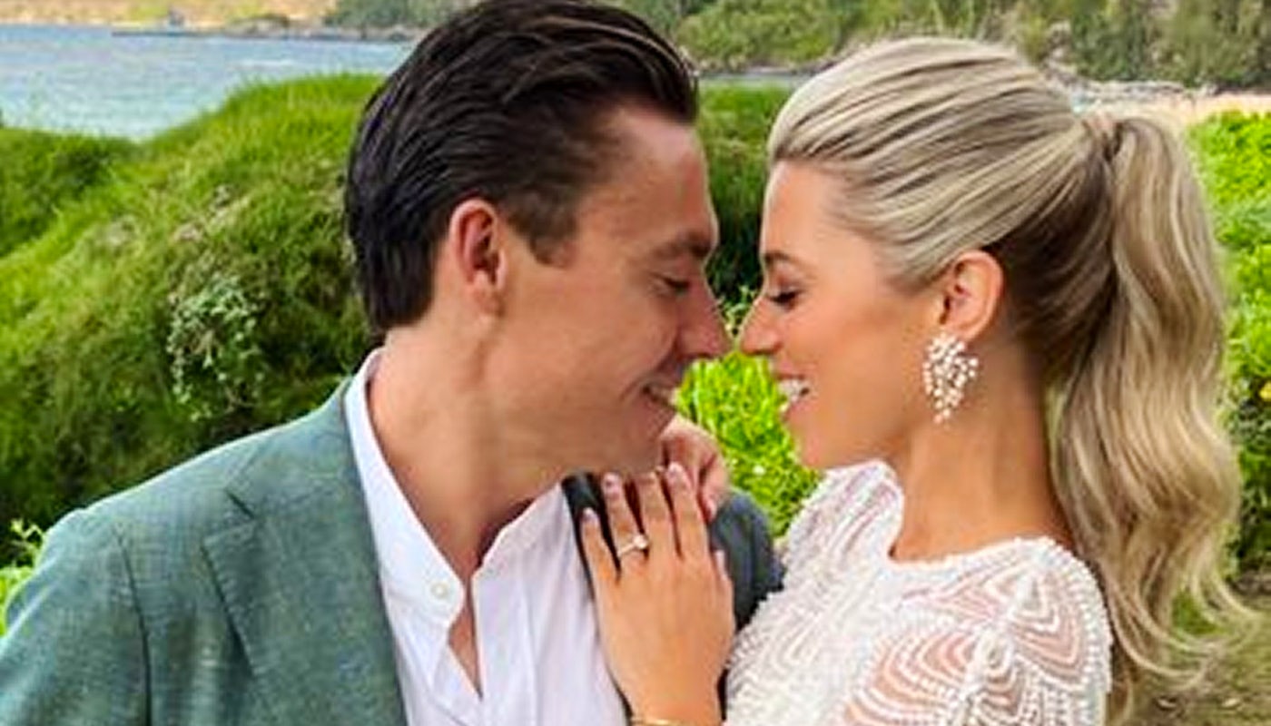 'The Bachelor' alum Lesley Murphy marries fiance Alex Kavanagh in Maui ...