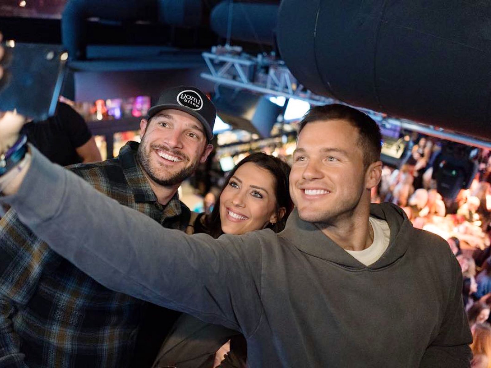 Becca Kufrin and Garrett Yrigoyen dish on Colton Underwood friendship ...